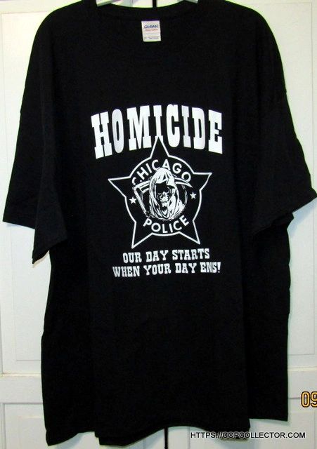 CHICAGO POLICE HOMICIDE T-SHIRTS – Brand-new high quality shirts.