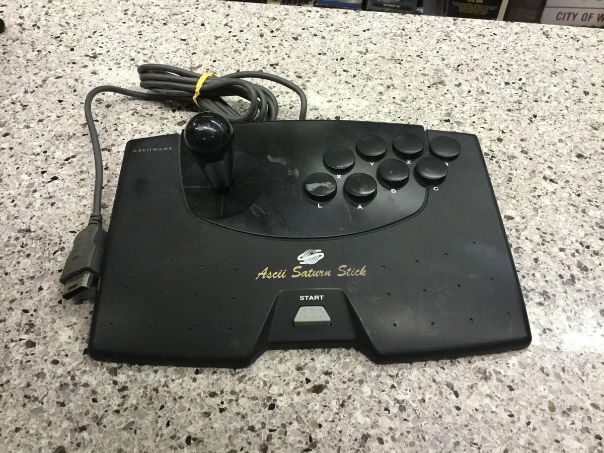 Sega saturn ASCII joy stick controller, untested