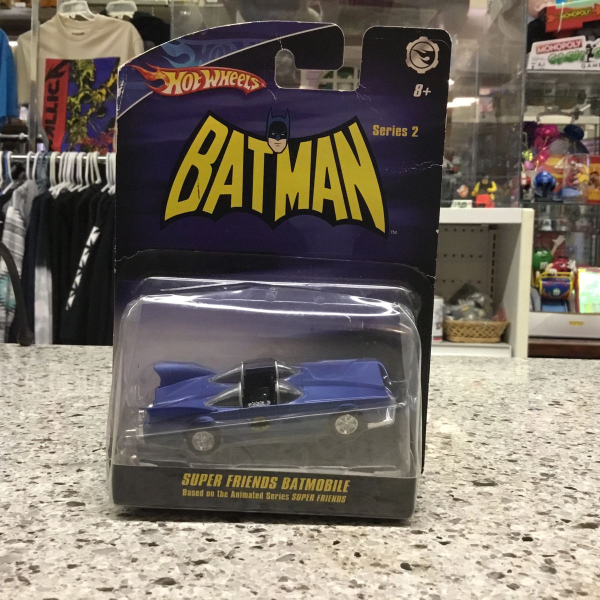 Hot Wheels Batman Series 2 Super Friends Batmobile Scale 1:50