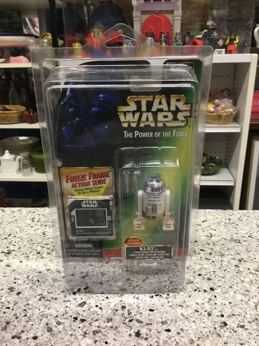 .Star wars power of the force R2-D2 1997 with protector