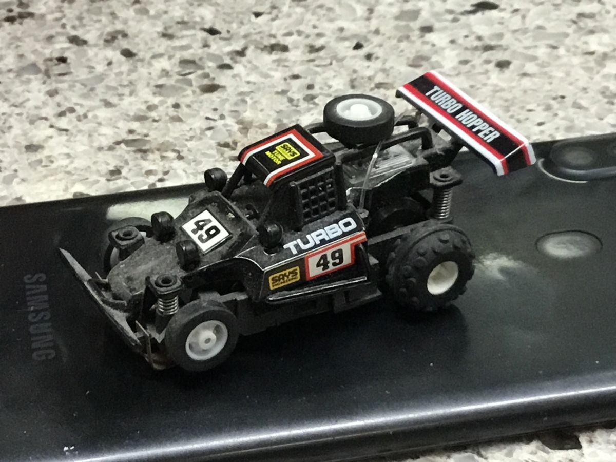 .Slot car Turbo hopper black