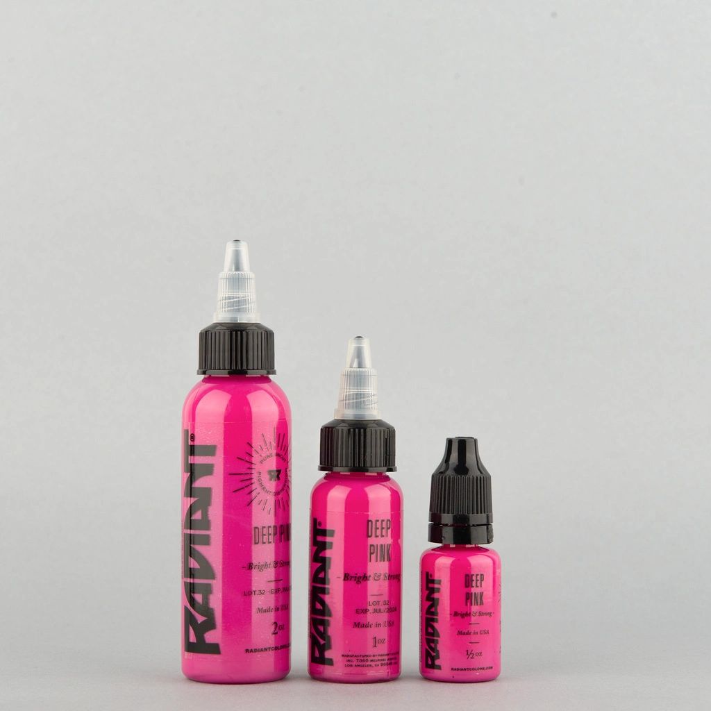 DEEP PINK RADIANT TATTOO INK