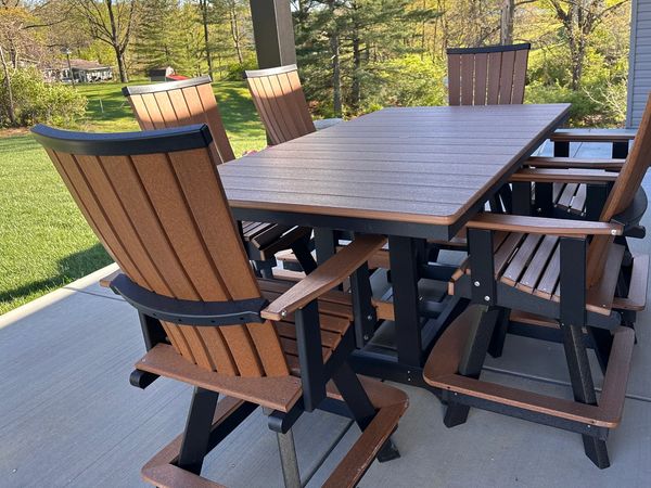 Outdoor Poly Dining Sets - www.phase2patio.com