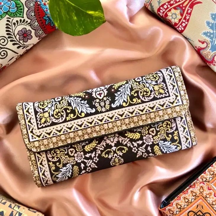 Vegan Turkish Rug Wallet