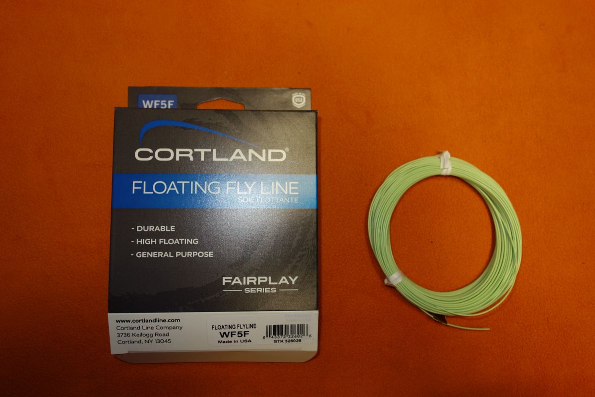 Cortland Fairplay 5 Weight Forward Floating Fly Line MADE USA WF5F