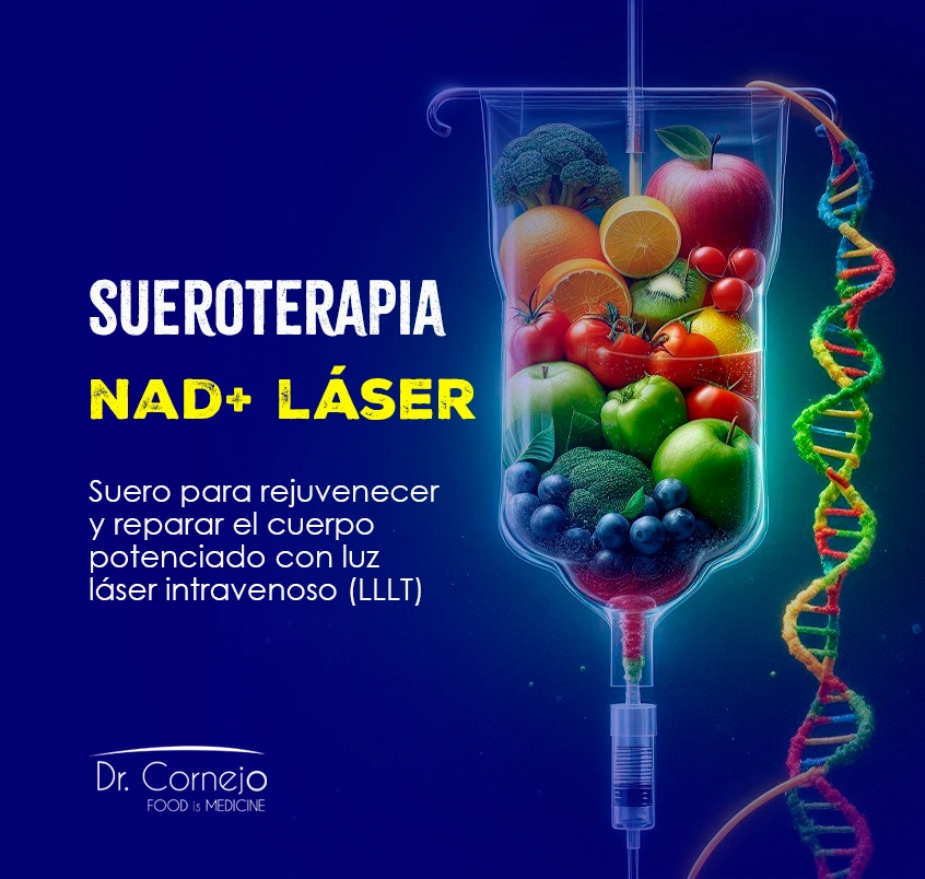 Sueroterapia NAD+ Láser