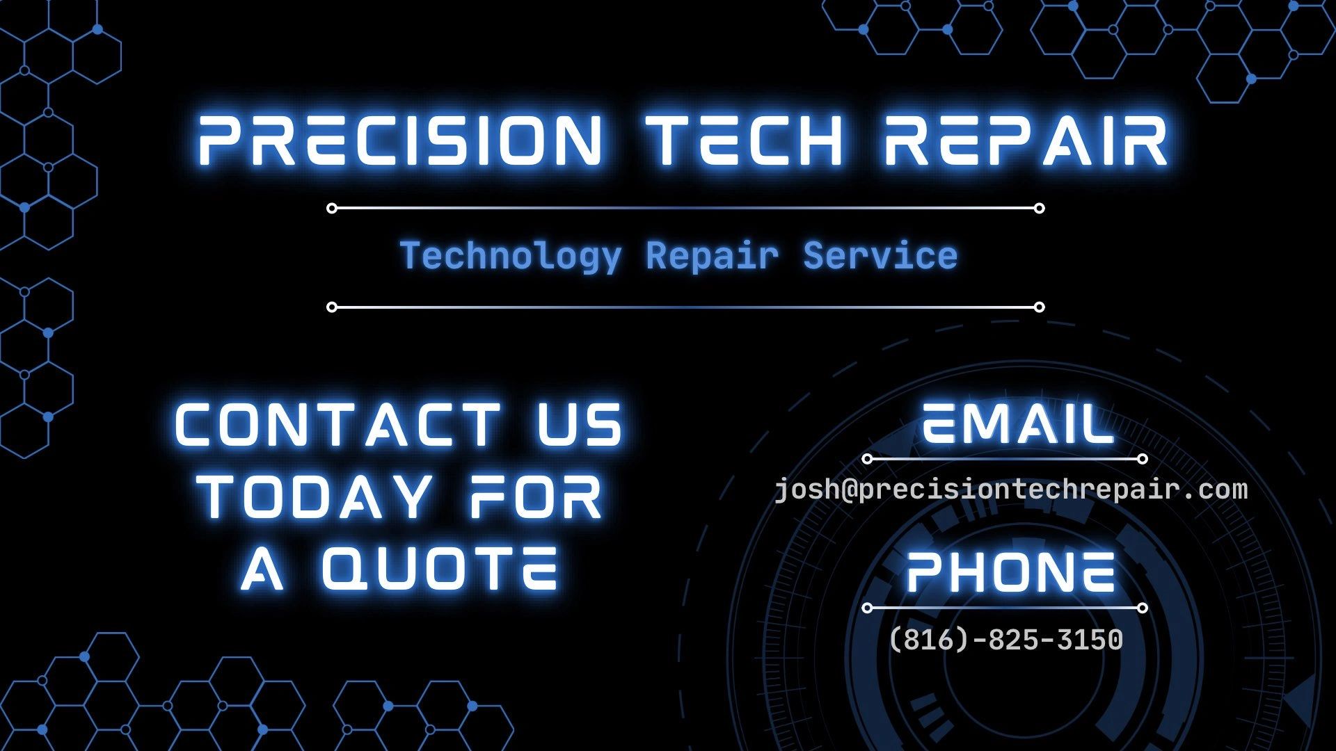 Fast Computer Repair Specialists | Precision Tech Repair