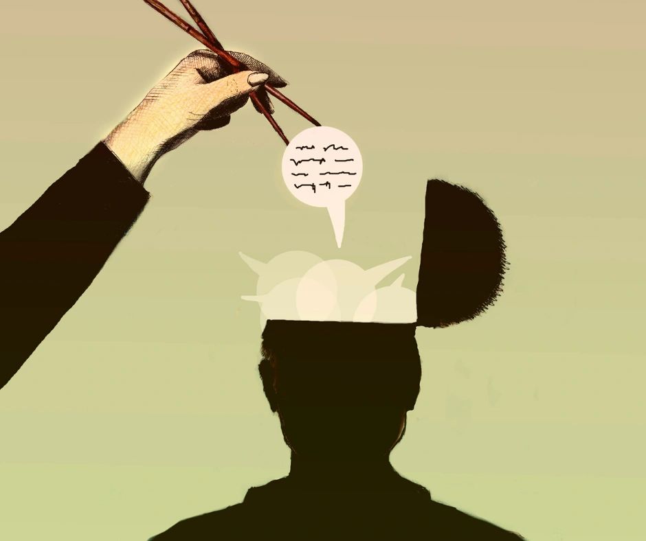 Pulling the mind out of the body.