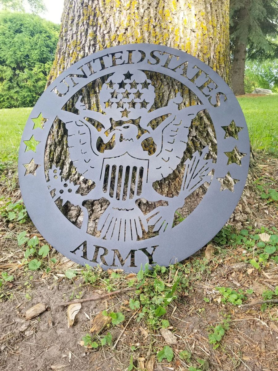 US Army Logo Silhouette