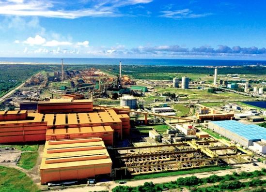 ArcelorMittal Pecém transforma borracha em produto para indústria