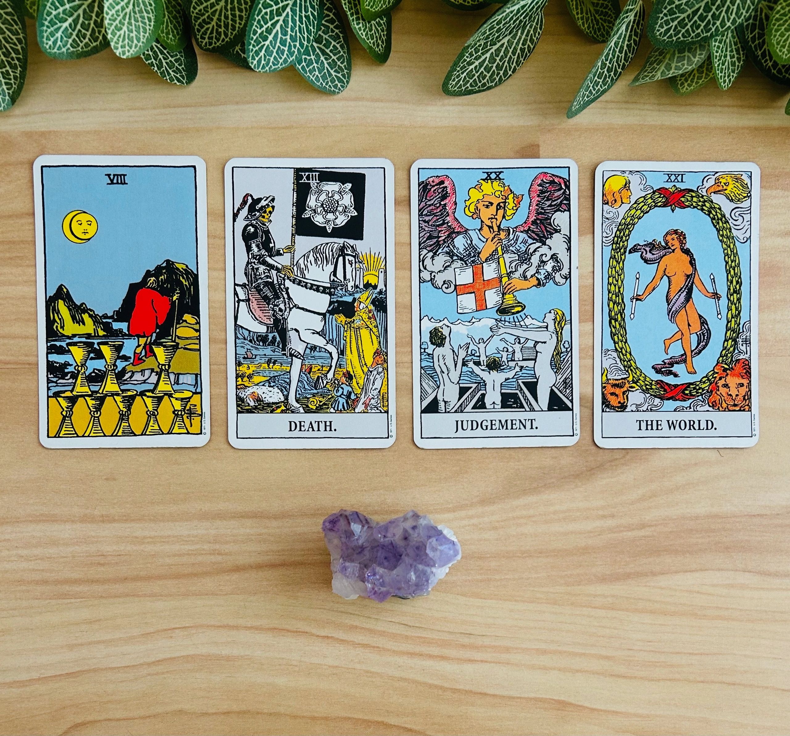 Tarot Endings for Reflection as 2025 Closes