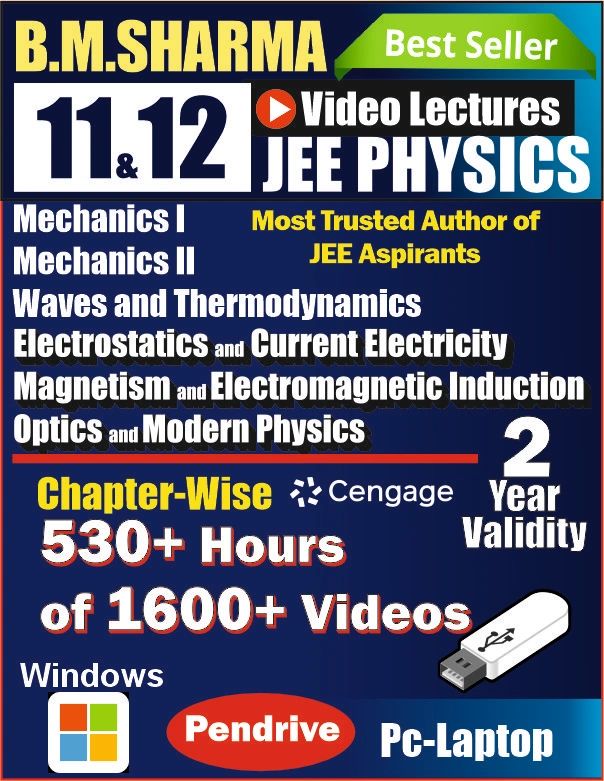 Class 11-12 Complete CENGAGE BOOKS JEE Physics Video Lectures by BM ...