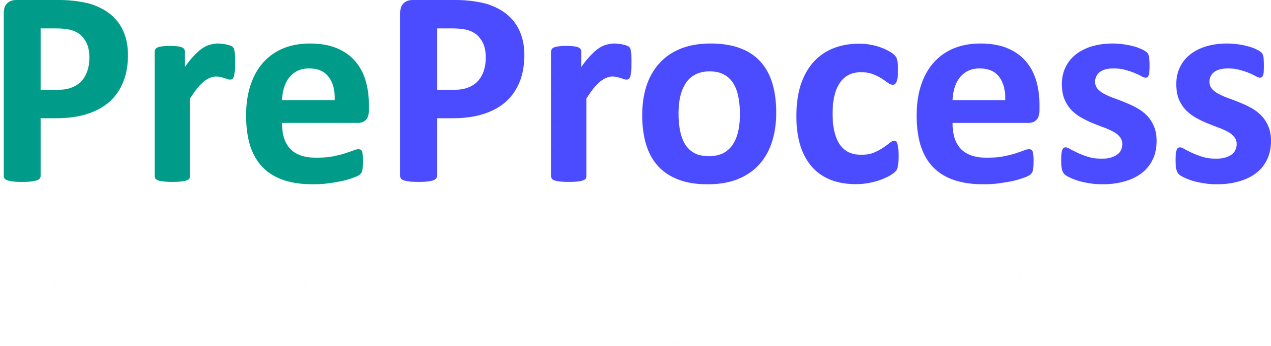 Process Scale Up - PreProcess