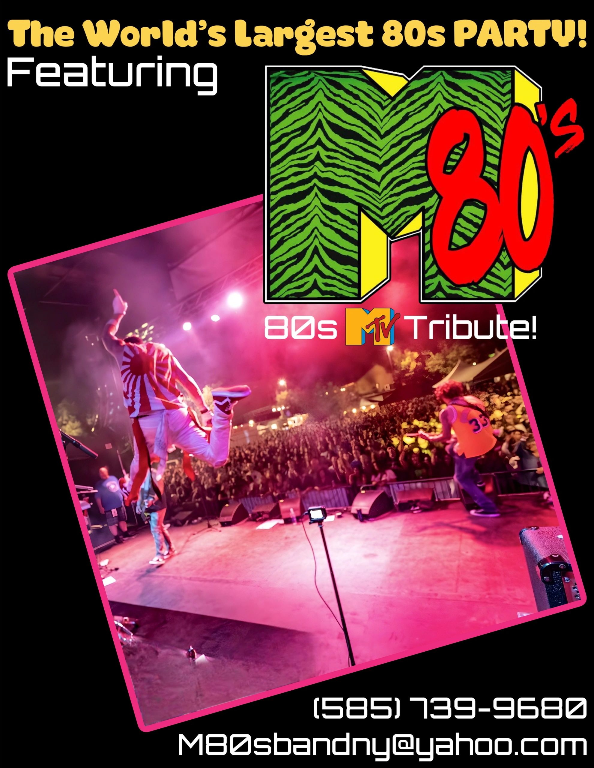 The World's Largest 80s Party