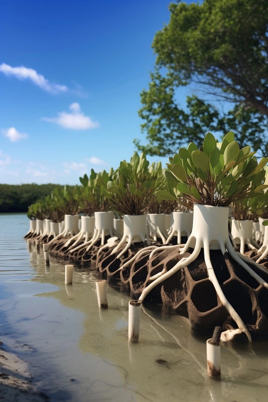 3D Bio-Pods: Pioneering Mangrove Restoration
