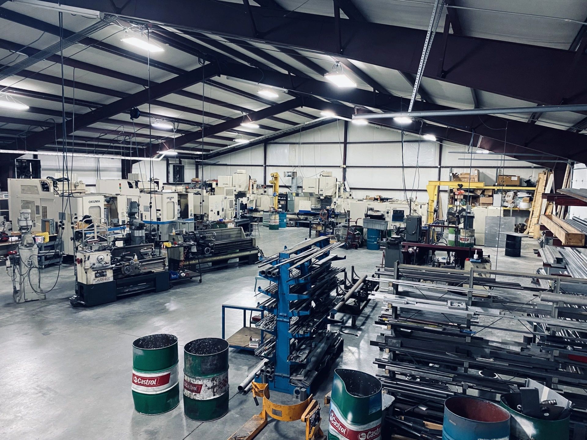 Large Capacity Precision Machining Shop