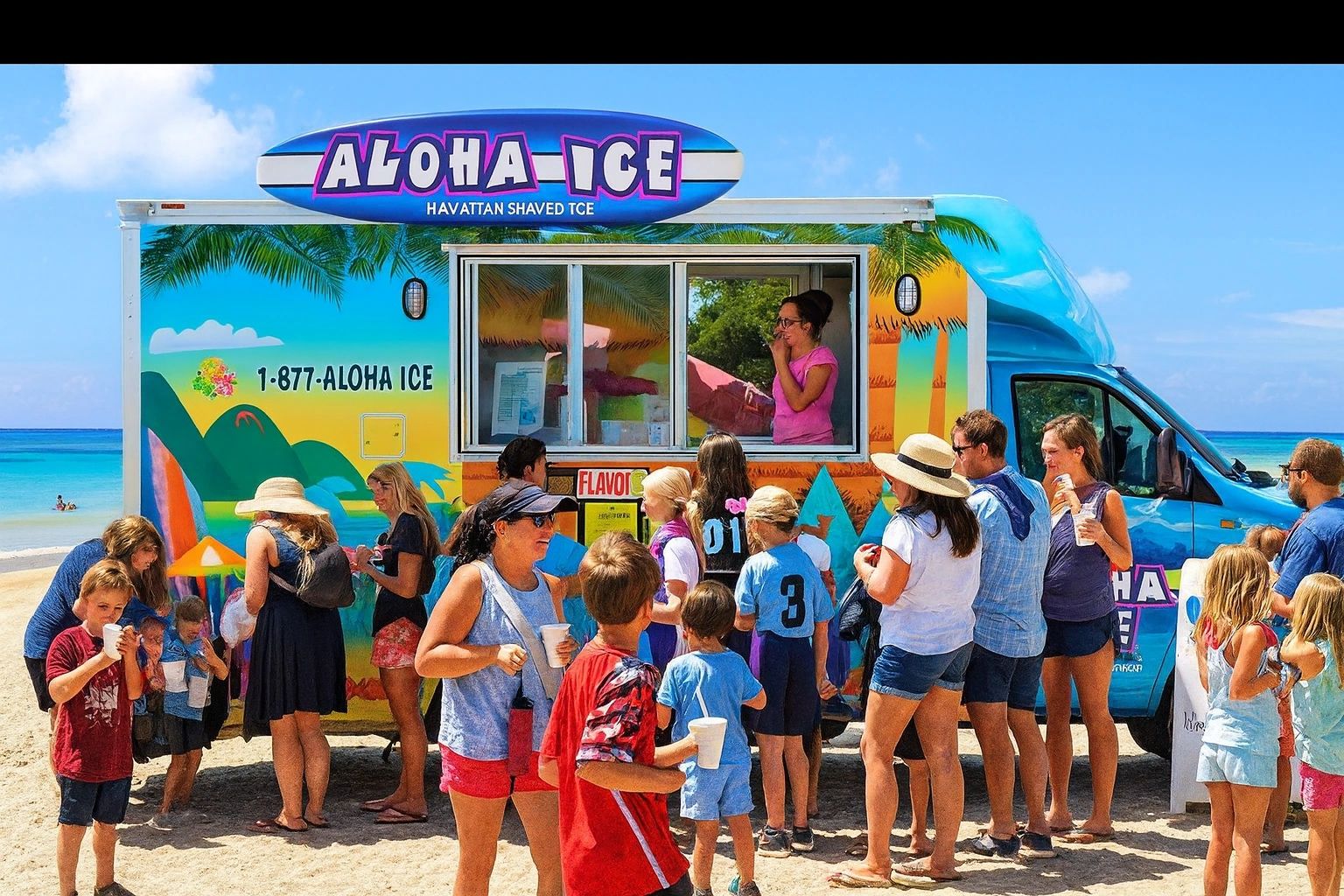 Shaved Ice, Fun, Ice, Fun - Aloha Shaved Ice