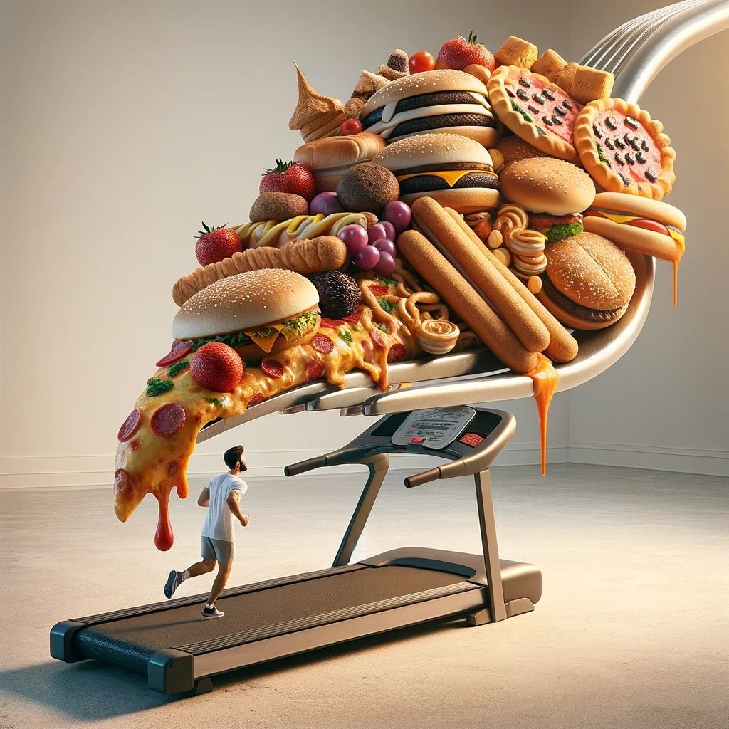 You Cannot Out-exercise the Fork!