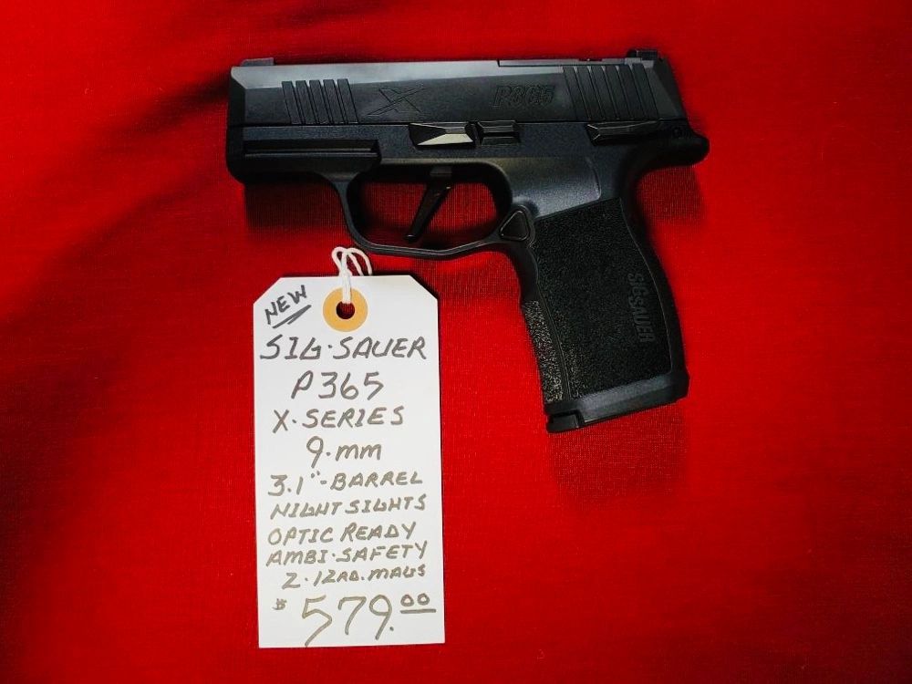 Sig Sauer P365 X Series