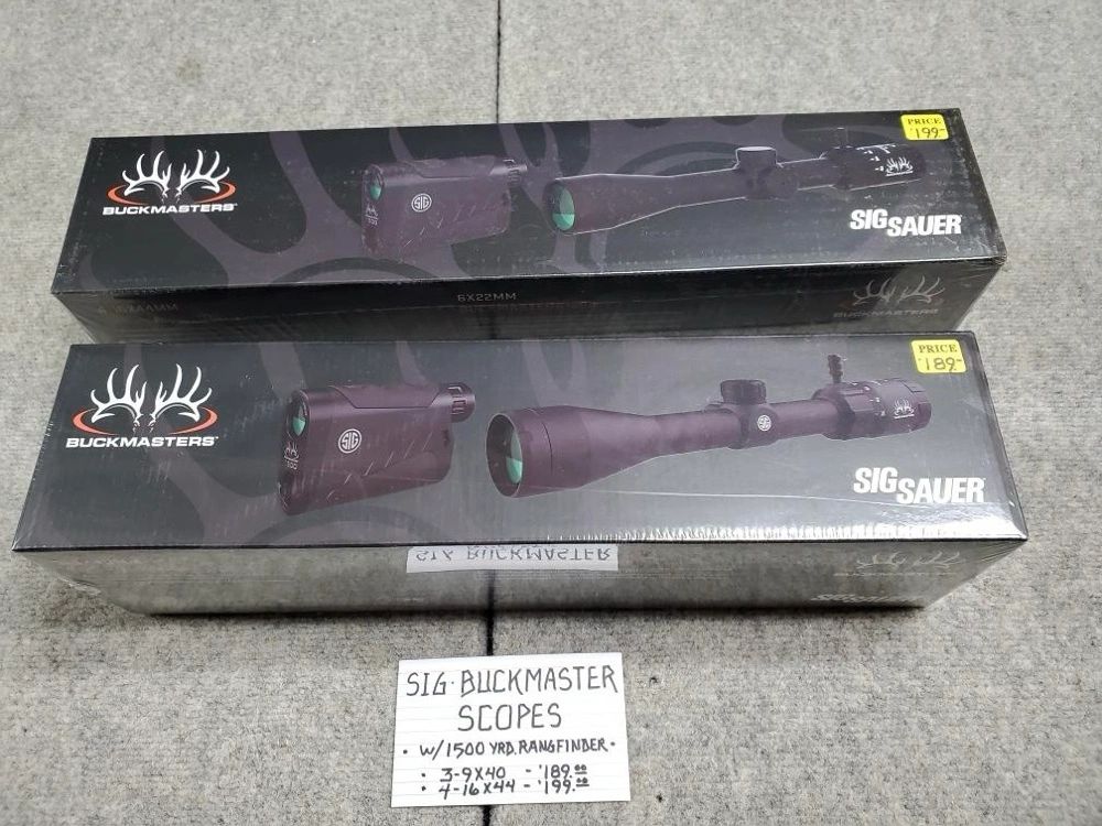 SIG Buckmaster 3X9X40