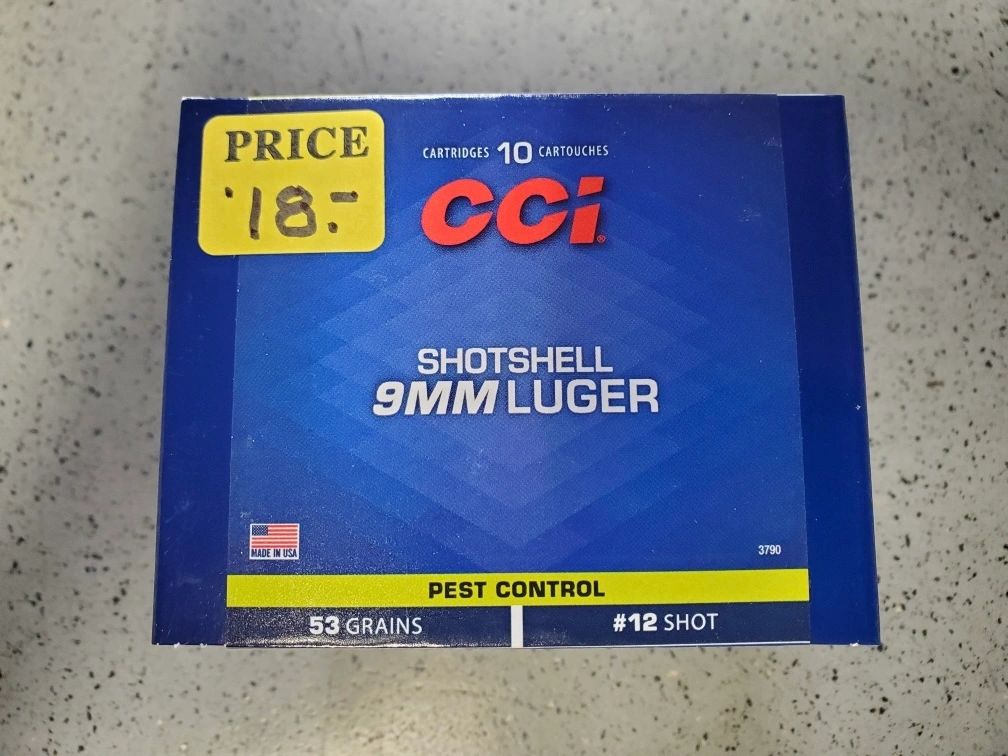 CCI 9mm Shotshell