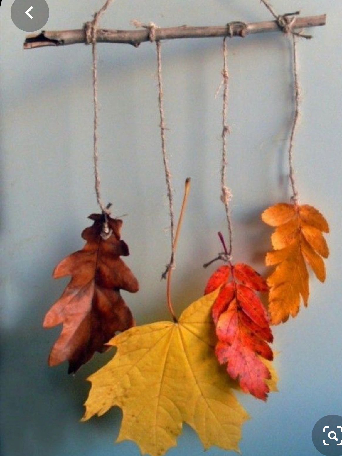 Fall Leaf Mobile