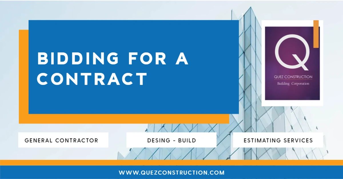 HOW TO BID FOR A CONTRACT?