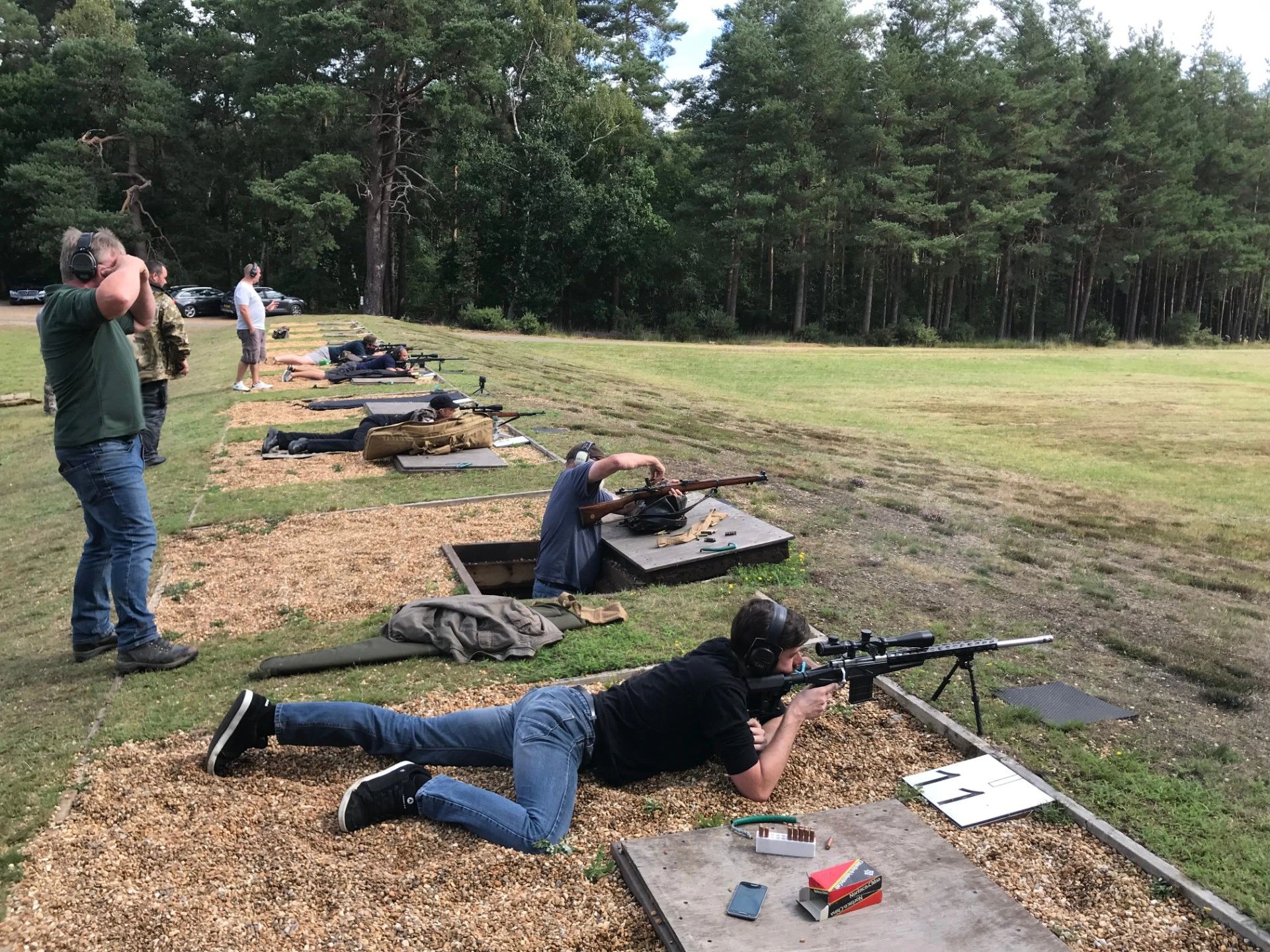 Longmoor Shoot, a great success.