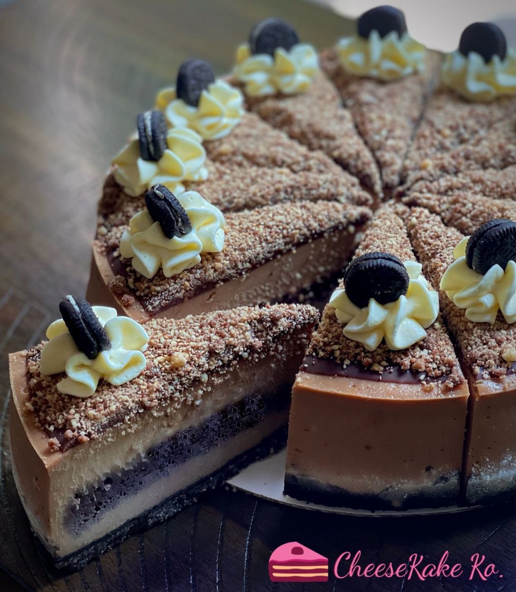 Chocolate Crunch Cheesecake