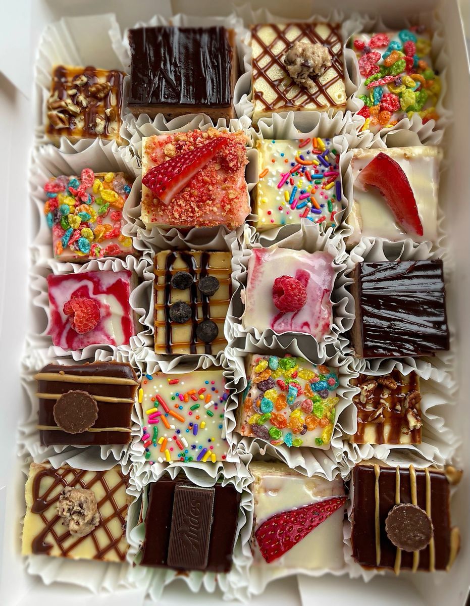 Variety Cheesecake Squares