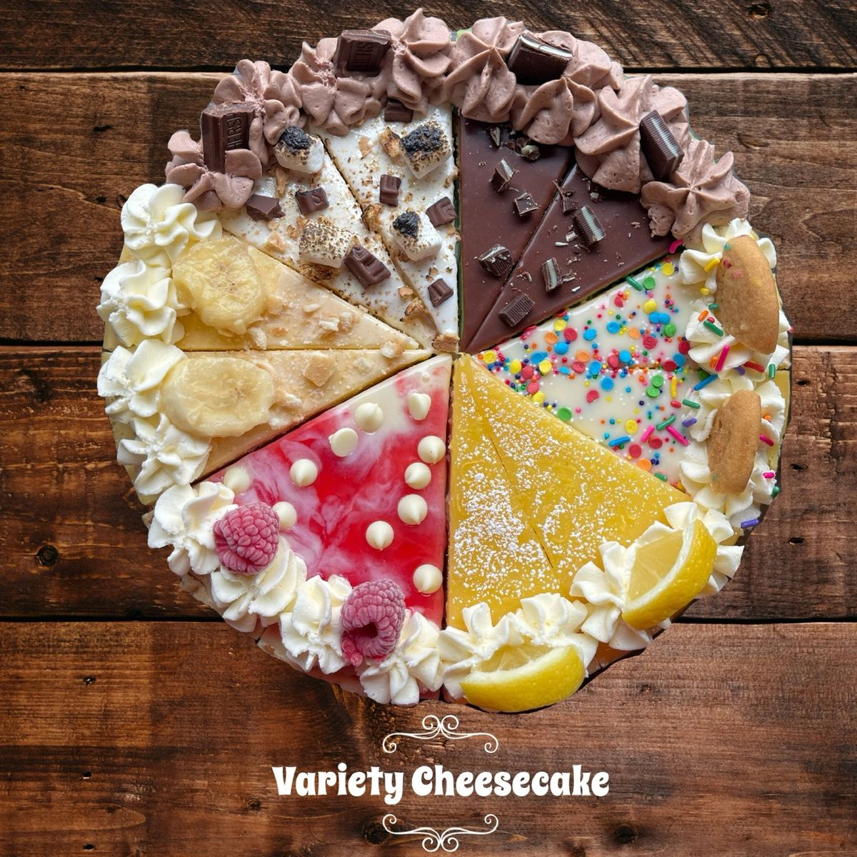 Variety Cheesecake
