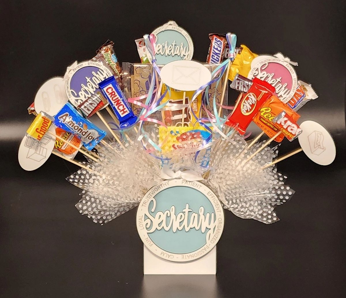 #114 Secretary Candy Bouquet