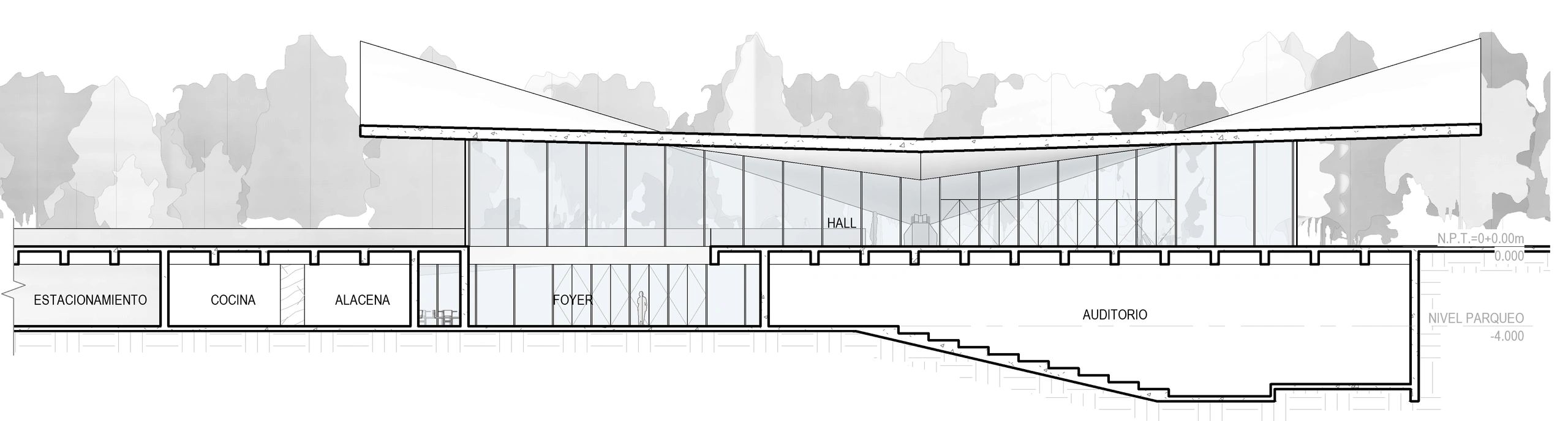 Diseño De Edificio Multiusos - Biomas Arquitectura