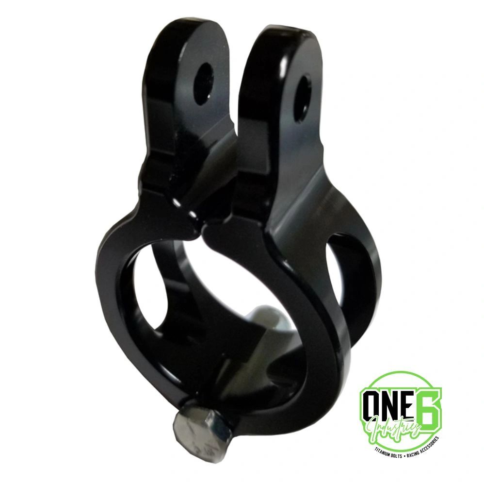 Black Sprint Car Wing Slider Cylinder Clamp