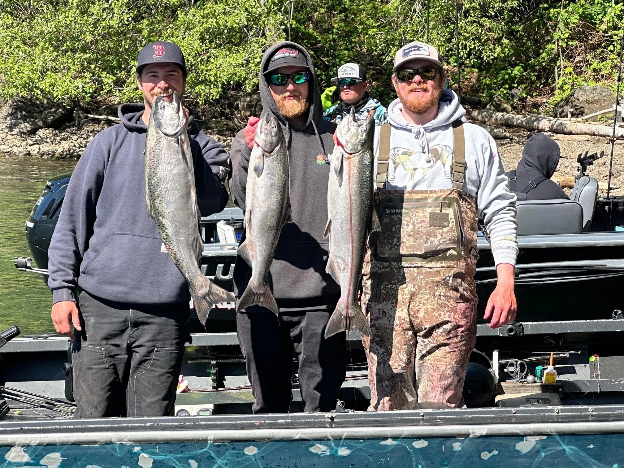 Drano Lake Spring Chinook fishing