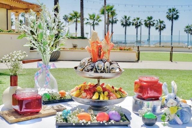 The Waterfront Beach Resort offers a Beachside Easter Brunch
