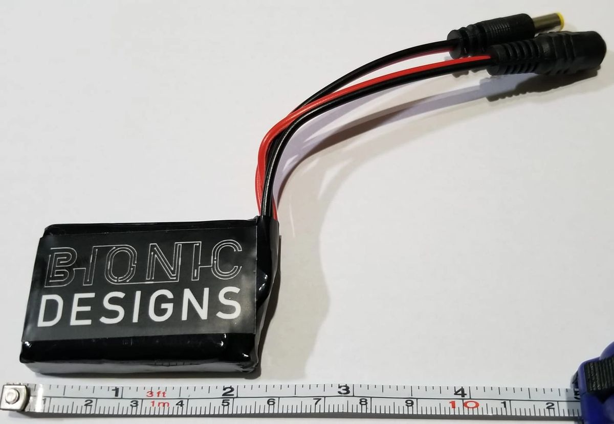 UPGRADED Bionic Designs Rechargeable Battery