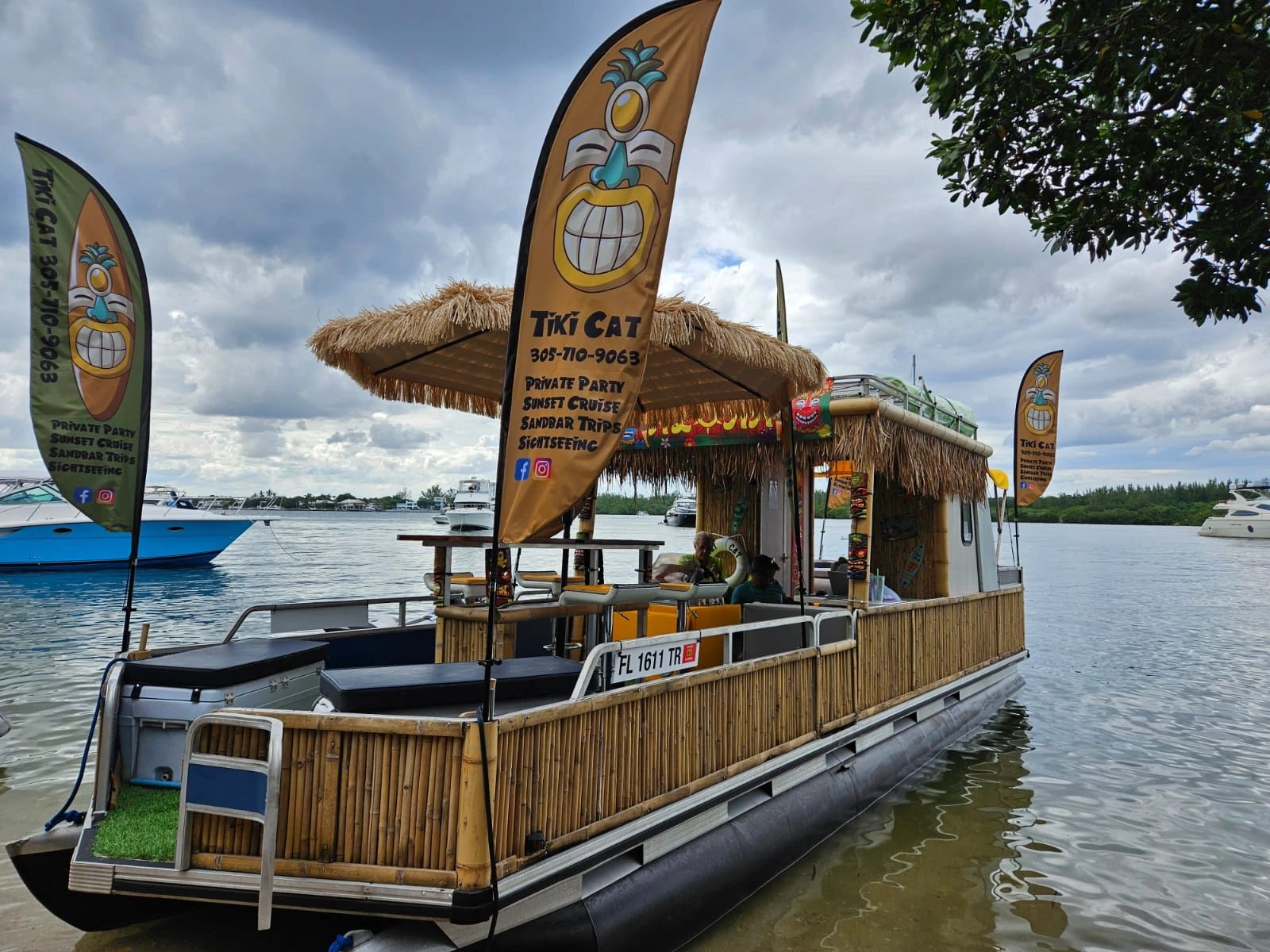 Miami Boat Rental - Book Your Tiki Boat Party Today