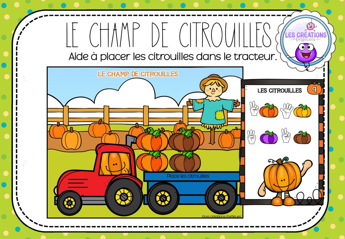 Le champ de citrouilles