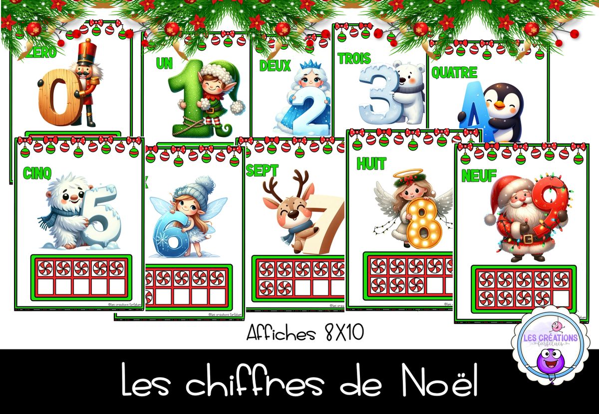 Les chiffres de Noel