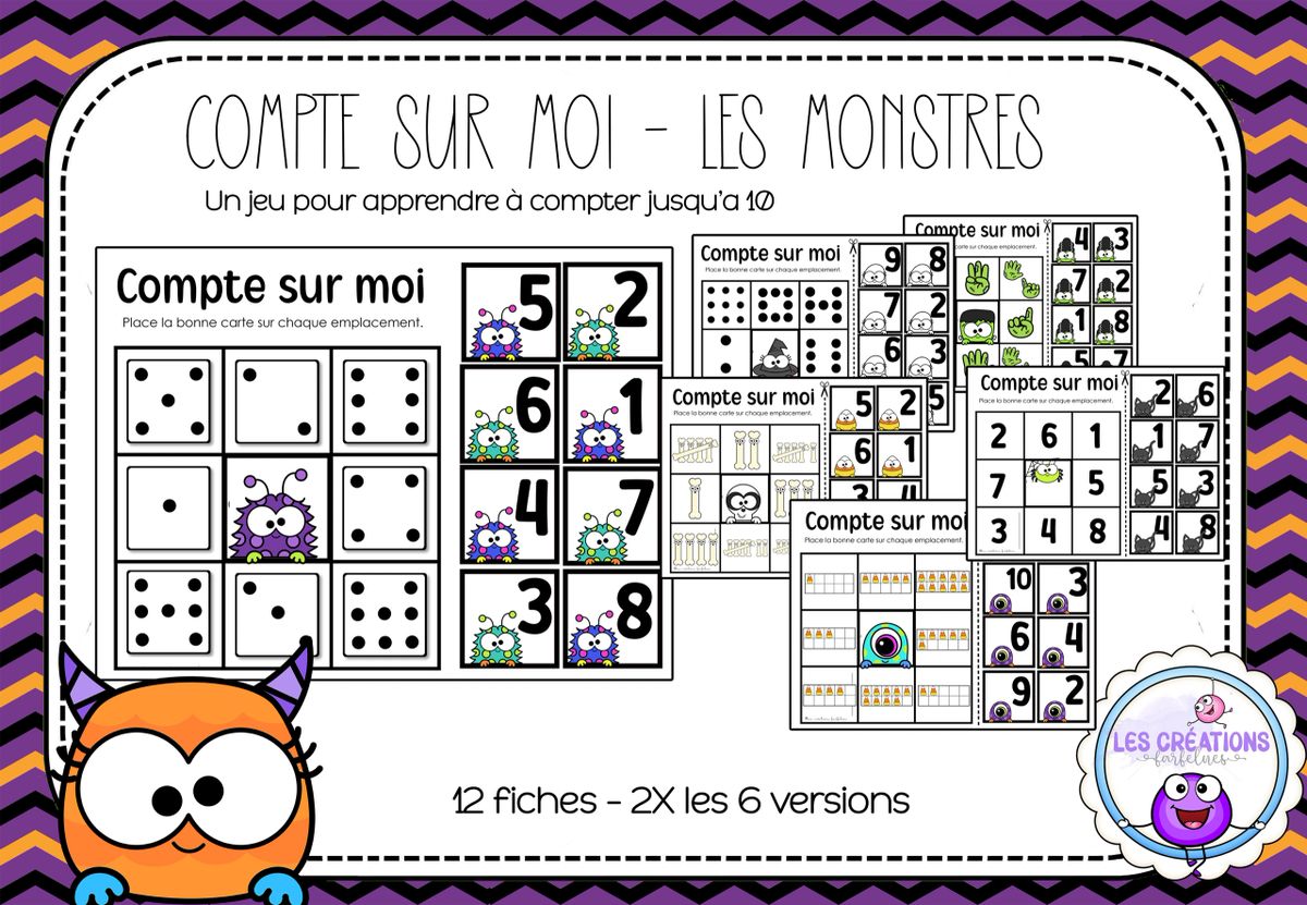 Compte sur moi - les monstres