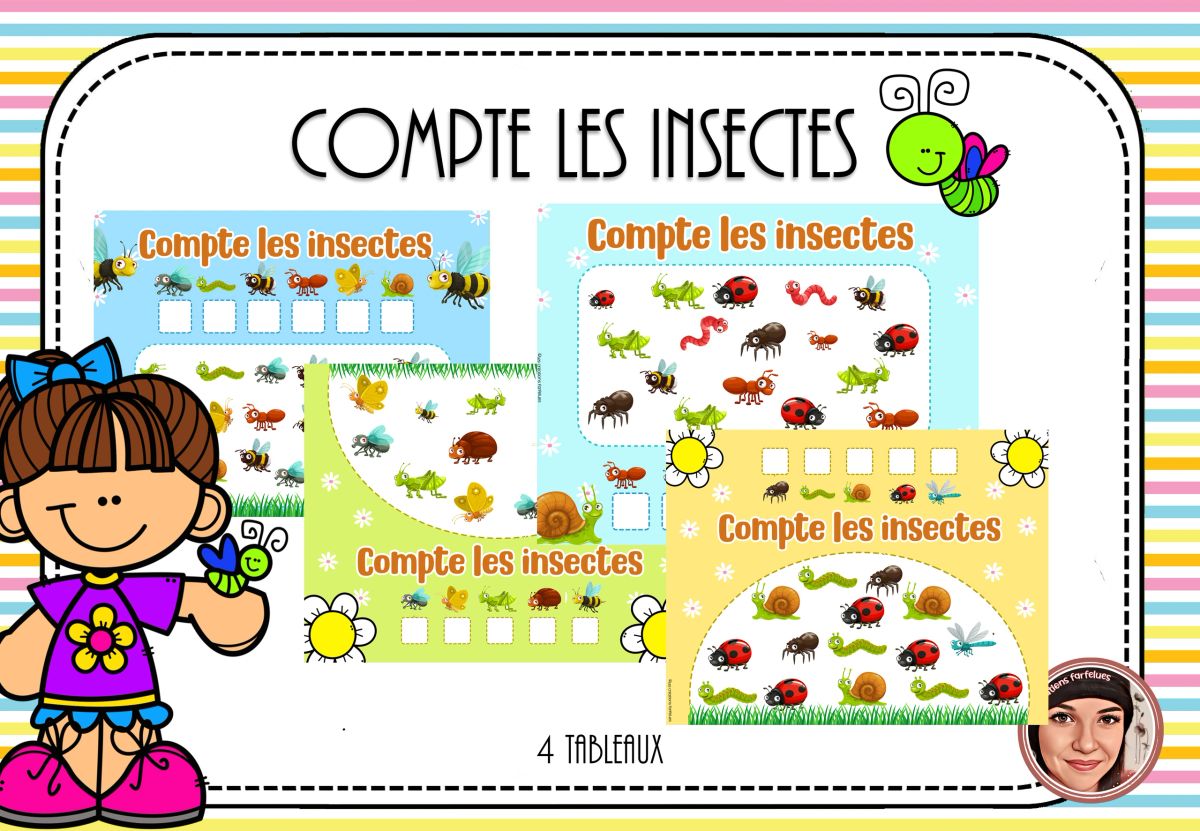 Compte les insectes