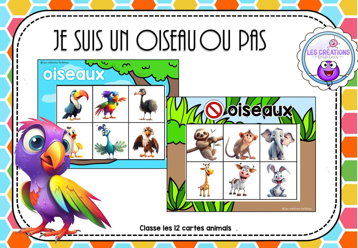 Je suis un oiseau ou pas