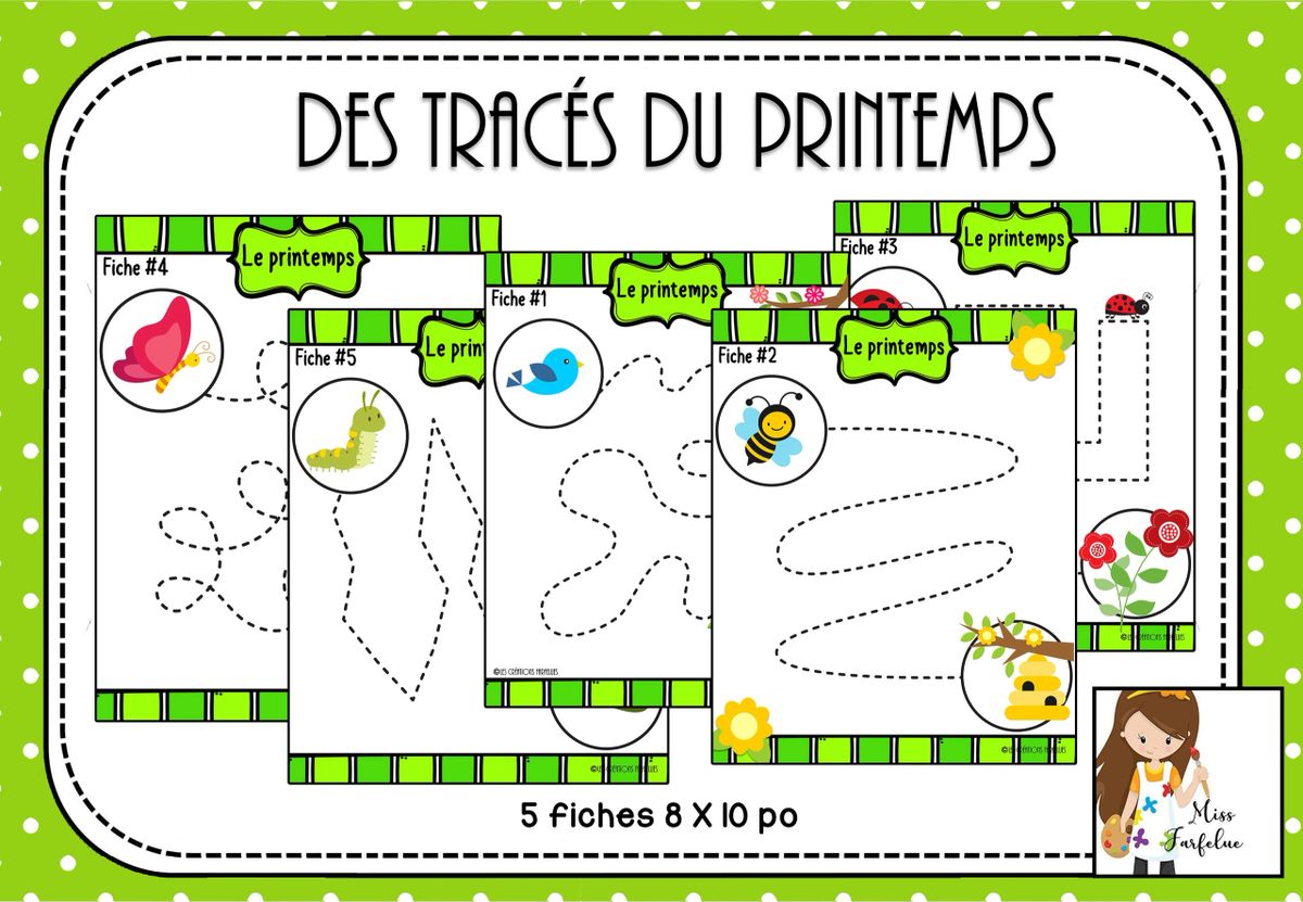Des tracés du printemps