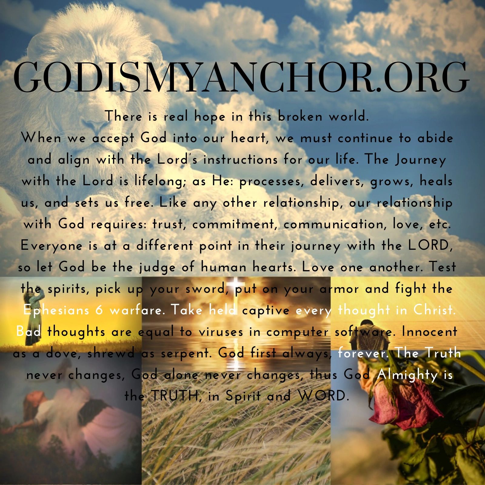 GOD is My Anchor - Hope and Purpose in God, Books