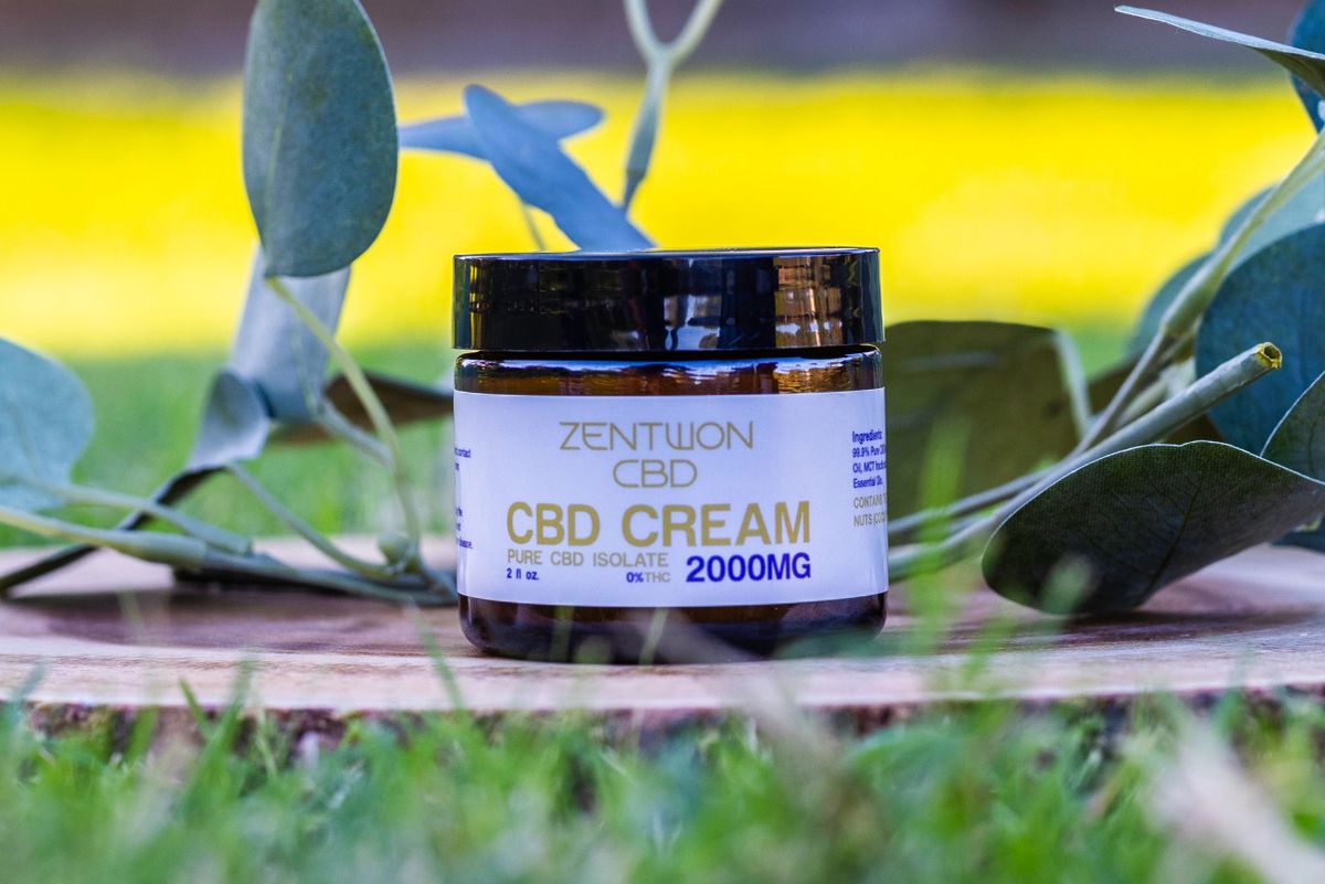 2000Mg CBD Isolate Cream