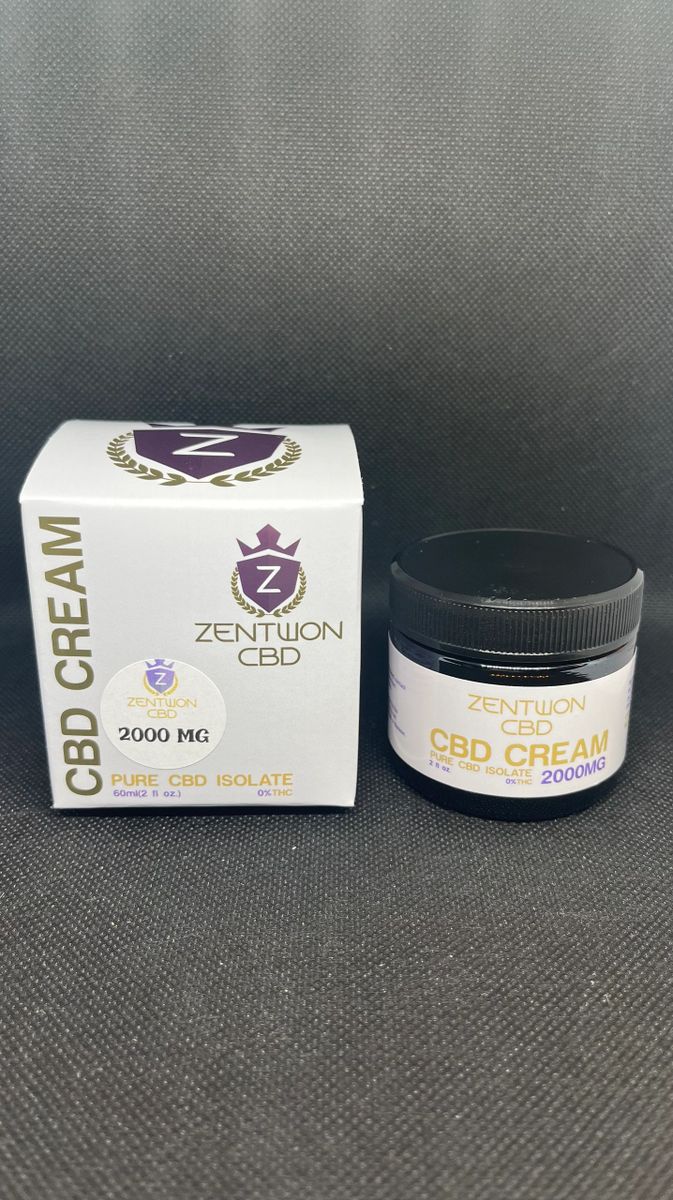 2000Mg CBD Isolate Cream