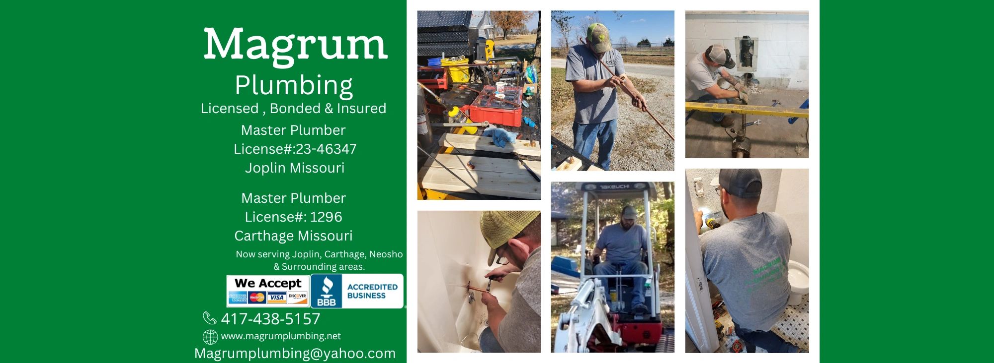 Magrum Plumbing LLC - Plumber, Residential Plumbing Repair