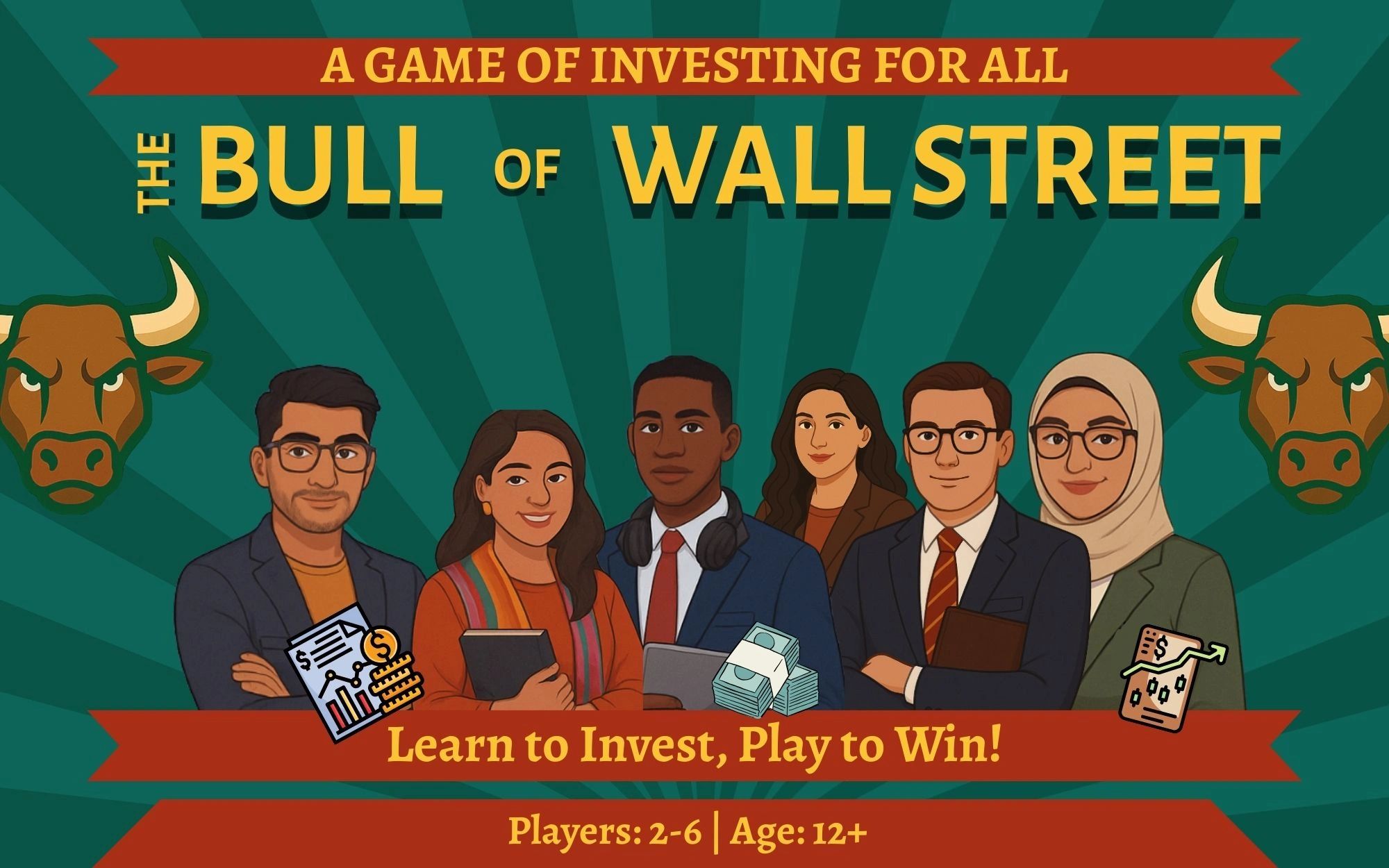 Wall Street Board Game - Invest and Play!