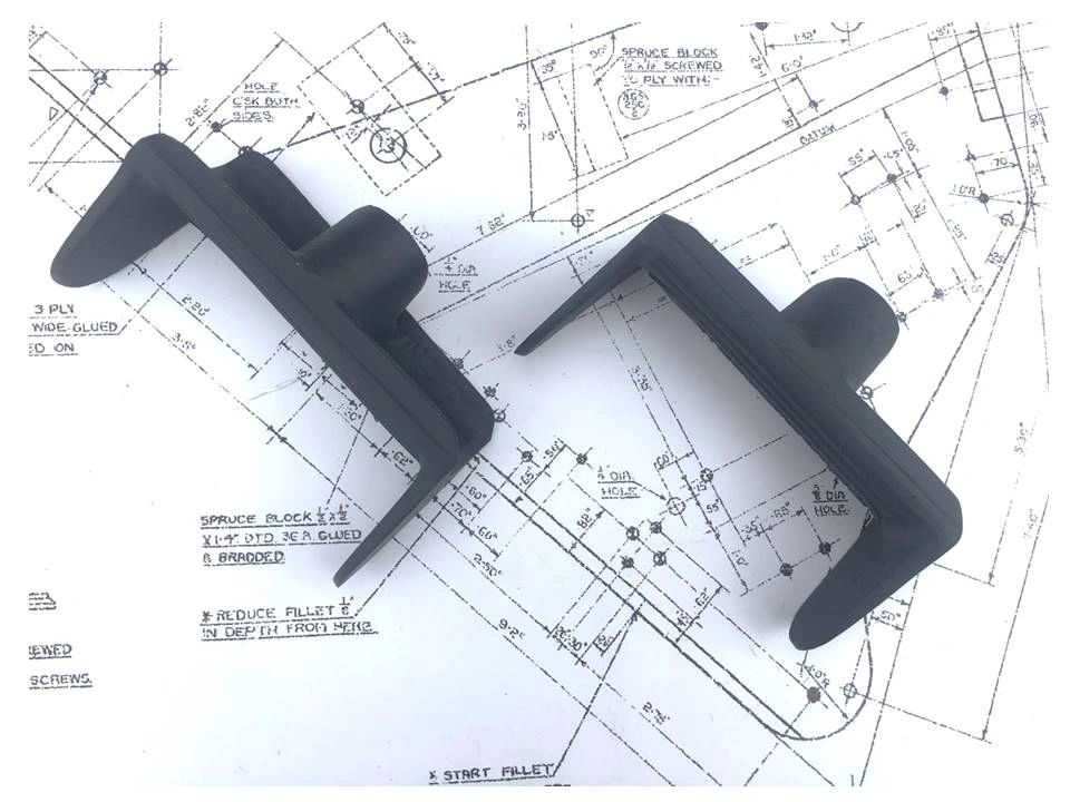 Spitfire Rudder Pedals MKI. Pair